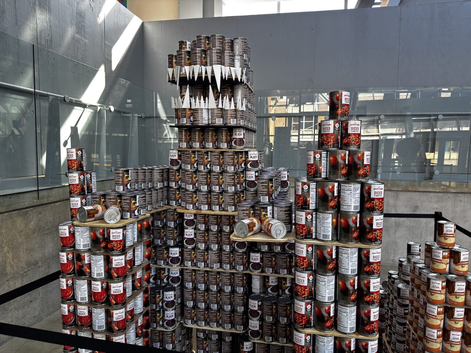 Myths and Meals: CANstruction Cleveland–Akron Builds 28,000-Can ...
